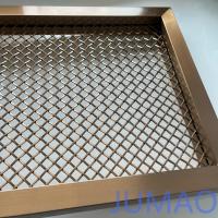 China Stainless Steel Corrosion Resistant Decorative Wire Mesh For Architectural Cladding for sale