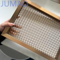 China Stainless Steel Corrosion Resistant Decorative Wire Mesh For Architectural Cladding for sale