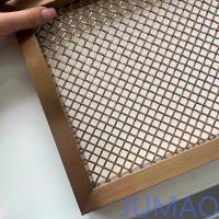 China Stainless Steel Corrosion Resistant Decorative Wire Mesh For Architectural Cladding for sale