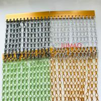China Customizable Upon Request Metal Chain Link Curtains Robust And Easy To Install for sale