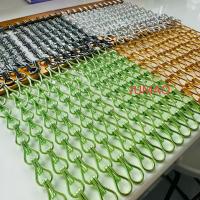 China Customizable Upon Request Metal Chain Link Curtains Robust And Easy To Install for sale