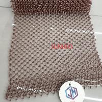 China JUMAO Architectural Mesh Cascade Decorative Metal Mesh 2m x 4m Stainless Steel for sale