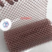 China JUMAO Architectural Mesh Cascade Decorative Metal Mesh 2m x 4m Stainless Steel for sale