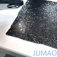 China High Tensile Strength Metal Sequin Mesh For Decorative Elements In Modern Designs for sale