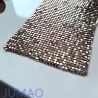 China JUMAO Corrosion Resistant Metal Sequin Curtains 4x6 ft Wedding Backdrop Decorative for sale