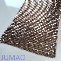 China JUMAO Corrosion Resistant Metal Sequin Curtains 4x6 ft Wedding Backdrop Decorative for sale