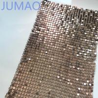 China JUMAO Corrosion Resistant Metal Sequin Curtains 4x6 ft Wedding Backdrop Decorative for sale