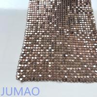 China JUMAO Metal Sequin Curtains Durable Shimmer Mesh 1sqm Min Order for Event Decor for sale