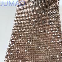 China JUMAO Metal Sequin Curtains Durable Shimmer Mesh 1sqm Min Order for Event Decor for sale