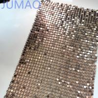 China JUMAO Metal Sequin Curtains Durable Shimmer Mesh 1sqm Min Order for Event Decor for sale