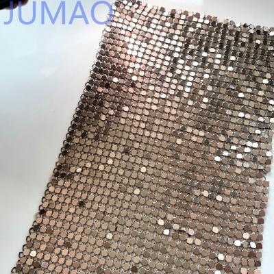 China JUMAO Metal Sequin Curtains Durable Shimmer Mesh 1sqm Min Order for Event Decor for sale