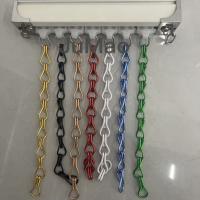 China Aluminum Chain Link Curtains 1.8mm Wire Diameter Heavy Duty Metal Mesh Curtains for Warehouse for sale