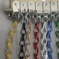 China Aluminum Chain Link Curtains 1.8mm Wire Diameter Heavy Duty Metal Mesh Curtains for Warehouse for sale