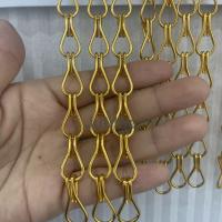 China Ceiling Mounted Stainless Steel Metal Chain Link Curtains 25mm Chain Length 1.8mm Wire Diameter for sale