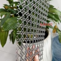 China Crimped Architectural Metal Mesh Decorative Wire Mesh Indoor Partitions for sale