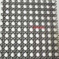 China Crimped Architectural Metal Mesh Decorative Wire Mesh Indoor Partitions for sale