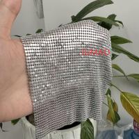 China Decorative Stainless Steel Metal Mesh Curtain 3mm Hole Indoor Partition Screen for sale