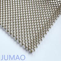 China Premium Chainmail Style Metal Mesh Curtains Decorative Fireplace Screen Drapery for sale