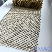 China Stainless Steel Metal Mesh Curtains 6mm-30mm Holes Custom Size for Office Home Decor for sale