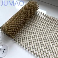 China Stainless Steel Metal Mesh Curtains 6mm-30mm Holes Custom Size for Office Home Decor for sale