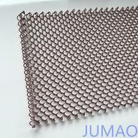 China Restaurant Interior Metal Mesh Curtains Offering Elegant And Practical Room Partition for sale