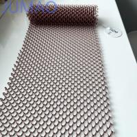 China Restaurant Interior Metal Mesh Curtains Offering Elegant And Practical Room Partition for sale