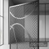 China JUMAO Architectural Mesh Panel Stainless Steel 1.0-5.0mm Wire for Wall Cladding and Divider for sale
