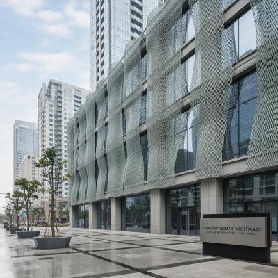 China JUMAO Architectural Mesh Panels 0.5-5mm Wire for Wall Cladding Facades for sale
