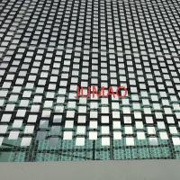 China Kinetic Wind Facade Metal  Architectural Mesh Wind Moving Curtain Wall Facade for sale