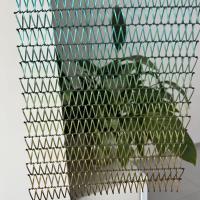 China Facade Panel Metal Mesh Architectural Mesh  Cascade Metal Mesh Privacy Screen for sale