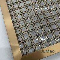 China Architectural Mesh Decorative Metal Mesh 10mm Hole 5.5mm Thickness for Facade Cladding Interior Partitions for sale