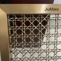 China Architectural Mesh Decorative Metal Mesh 10mm Hole 5.5mm Thickness for Facade Cladding Interior Partitions for sale