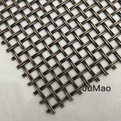 China Architectural Mesh Decorative Wire Mesh Screen 0.5mm-20mm Hole Size 8000mm Width for sale