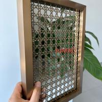 China Decorative Metal Mesh Panels  Wire Mesh Room Divider Metal Privacy Screen for sale