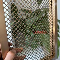 China Cabinet Decorative Inlay Panel  Wire Mesh Room Divider Decorative Curtain Screen for sale