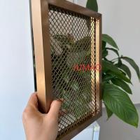China Cabinet Decorative Inlay Panel  Wire Mesh Room Divider Decorative Curtain Screen for sale