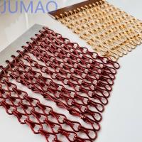 China Fancy Decorative Metal Chain Link Curtains Offering Dramatic Effect Enhancing Ambiance for sale
