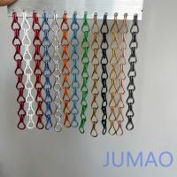 China Durable Aluminum Metal Chain Link Curtains  Engineered For Balcony Space Separation for sale