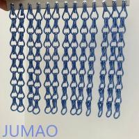 China Durable Aluminum Metal Chain Link Curtains  Engineered For Balcony Space Separation for sale