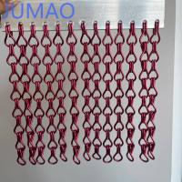 China Durable Aluminum Metal Chain Link Curtains  Engineered For Balcony Space Separation for sale