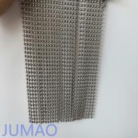 China Jumao 8mm Brass Metal Ball Chain Beaded Curtain 70in Decorative Room Divider for sale