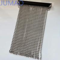 China Decorative Metal Bead Ball Curtain 70in 8mm Room Divider Partition for Commercial Spaces for sale