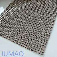 China Stainless Steel Architectural Metal Mesh Room Divider 2m x 2m Customizable Privacy Screen for sale