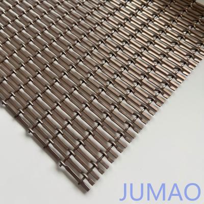 China Stainless Steel Architectural Metal Mesh Room Divider 2m x 2m Customizable Privacy Screen for sale