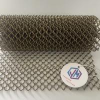 China Stainless Steel Metal Mesh Curtain 2.0mm Diameter Corrosion Resistant Weatherproof Decorative Partition 2m x 4m for sale