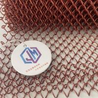 China Stainless Steel Metal Mesh Curtains 1.2mm Wire Diameter 12m Max Height for Commercial Ventilation for sale