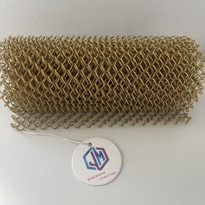China Stainless Steel Metal Mesh Curtain 2.0mm Diameter Corrosion Resistant Weatherproof Decorative Partition 2m x 4m for sale