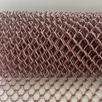 China Metal Mesh Curtains 0.8mm-3mm Size Range 40%-85% Open Area Polished Finish for Architectural Applications for sale