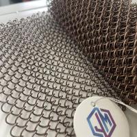 China Diameter 2.0mm Customized Metal Mesh Curtains Offering Durable and Flexible Solutions for Various Architectural Projects for sale