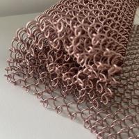 China Metal Mesh Curtains 0.8mm-3mm Size Range 40%-85% Open Area Polished Finish for Architectural Applications for sale